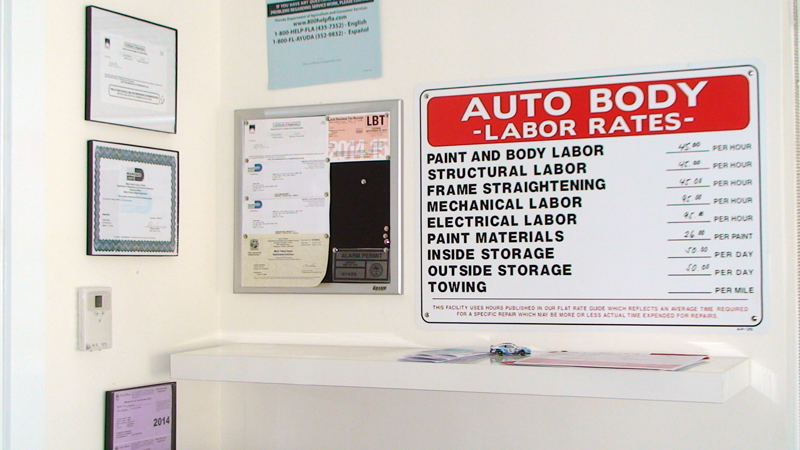 Insurance - auto paint and body shop collision repair Miami repair dents Insurance - auto paint and body shop collision repair Miami repair dents